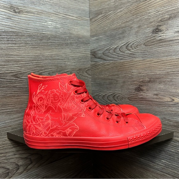 Converse | Shoes | Converse Ctas Hi Red Laster Tec Tuff | Poshmark